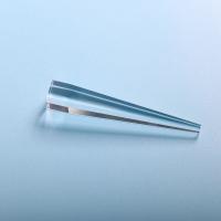 China 200mm Visible Crystal Glass Block Al2O3 Light Guide Sapphire Block for sale