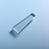 China 200mm Visible Crystal Glass Block Al2O3 Light Guide Sapphire Block for sale