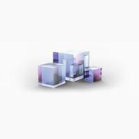 China Optical Glass Polarization Optics Two Channel PBS Polarization Beamsplitter Cube for sale