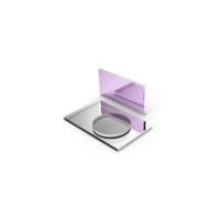 China Ultraviolet Broadband Plate Uv Beam Splitter Prism 200mm for sale