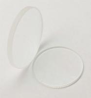 China 300mm Fine Ground Optical Glass Windows 185nm Uv Fused Silica Window for sale