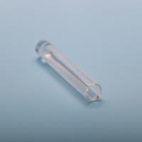 China Orthogonal Fine Grinding Sapphire Crystal Lenses Tube Optical 80 50 Scratch for sale