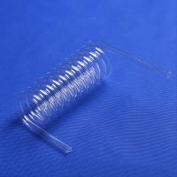 China Helix Sapphire Crystal Lenses 80-50 Dig RE418 Quartz Glass Tube Visible for sale