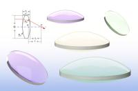 China ROHS CaF2 Optical Glass Lenses 40X Plano Concave Lenses for sale