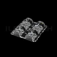 China AR Coating Plastic Aspheric Lens 10 5 Scratch Led Lamp Lens for sale