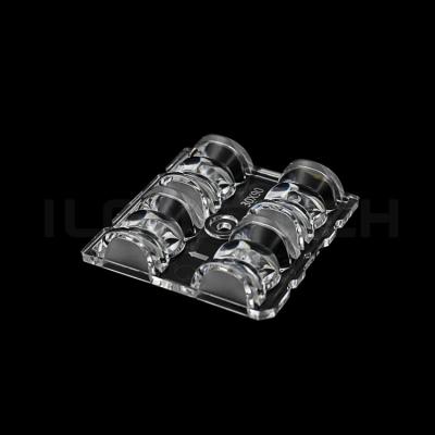 China AR Coating Plastic Aspheric Lens 10 5 Scratch Led Lamp Lens for sale