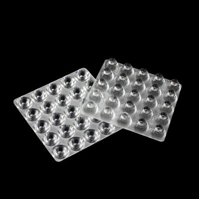 China ROHS Plastic Aspheric Lens 60 40 Scratch Street Lamp Lens for sale