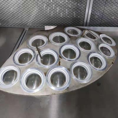 China Chamfering 0.3 X Optical Glass Lenses H Zf52a Flat Convex Lens for sale