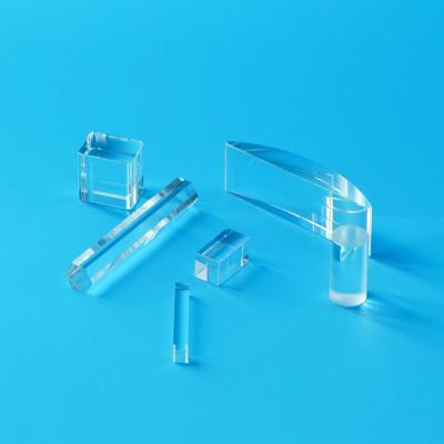 China UV Al2o3 Sapphire Crystal Lenses Tube 80 50 Dig Visible Light Orthogonal for sale