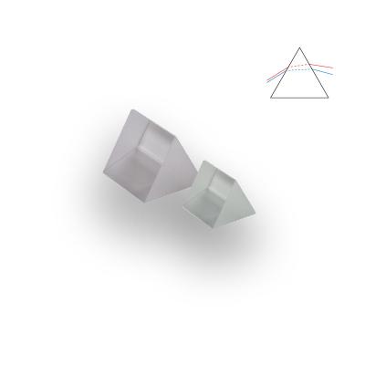 China Left Handed Optical Glass Prisms N-BK7 Cubic Right Angled Isosceles Prism for sale