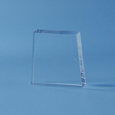 China Crystal Trapezoidal Sapphire Crystal Lenses For Light Guide for sale