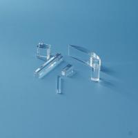 China Synthetic Polishing Square Sapphire Crystal Lenses AL2O3 for sale