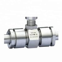 China 4-20mA output water turbine flow meter for liquid measurement for sale