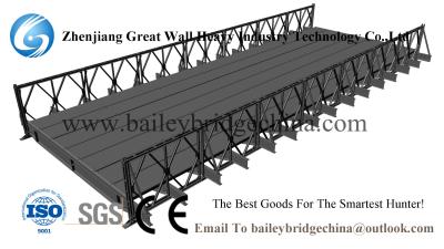 China CB200(HD200) Double Lane SS, Bailey Bridge From China,truss brdge,portable steel bridge for sale