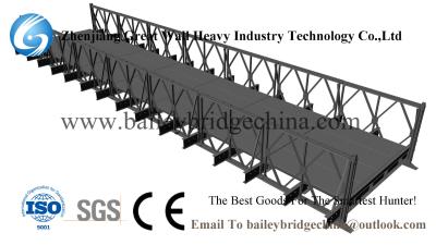 China CB200(HD200) Single Lane SS, Bailey Bridge From China,mabey bridge,steel bridge,fabricated for sale