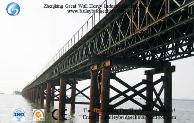 China Customized Overhung Deck,Stability Bailey Bridges,Portable Steel Bridges,psb,CB100, CB200 for sale