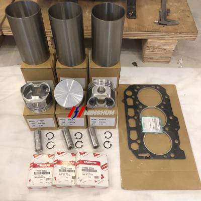 China Cylinder Liner Kit + Head Gasket For 3D74E Engine High Quality Replacement Parts for sale
