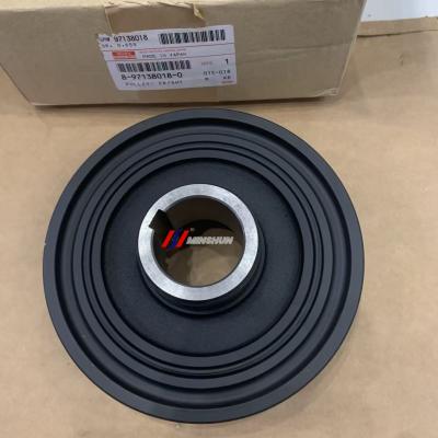 China Isuzu 4BG1 4BD1 Engine Crankshaft Pulley Single Sump 8-97138018-0 Cast Iron for sale