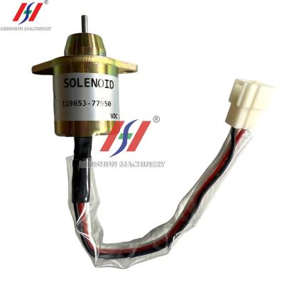 China 119653-77950 Fuel Shut-off Solenoid Valve - Suitable For Yanmar 4TNV Series Diesel Engines for sale