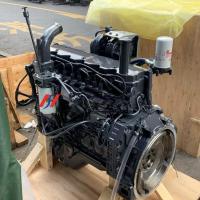 China 6D107 Komatsu Excavator Engine Inline Six Cylinder Turbocharged Diesel Engine for sale