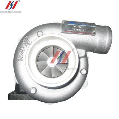 China 6732-81-8102 Turbocharger For 4D102 Engines And PC120-6 Excavators for sale