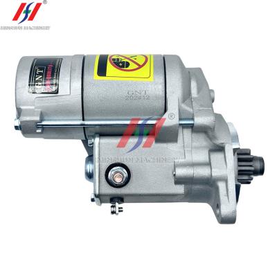China 17123-63016 12V 9T Starter Motor Suitable For Kubota V2403 D1703 D1803 V2203 Engine for sale