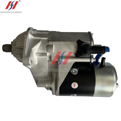 China High-quality 24V 10T Starter Motor For Isuzu 4HK1 Diesel Engines for sale