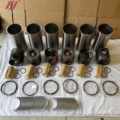 China DL08 Cylinder Liner Assembly For Excavators, Doosan Daewoo Diesel Engine Repair Kit for sale