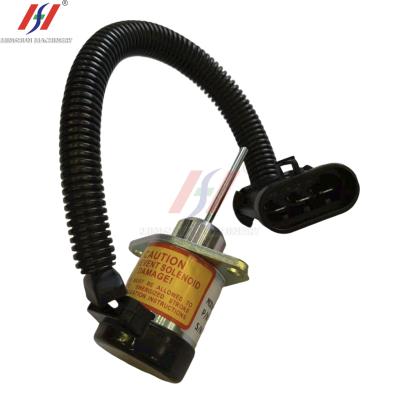China 12V Fuel Cut-off Solenoid Valve 1G925-60011 for Kubota V2003, V2203, V2403 Diesel Engines for sale