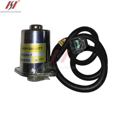 China Excavator Control Solenoid Valve 20Y-60-32121 24V Suitable For Kobelco PC200-7 PC200-8 for sale