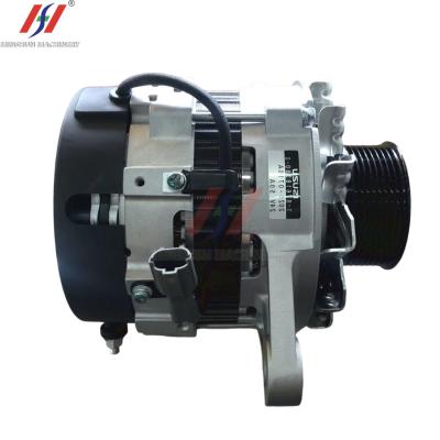 China Original Brand New Isuzu 1-87618390-0 Excavator Alternator For 4HK1 4-Cylinder Diesel Engines for sale
