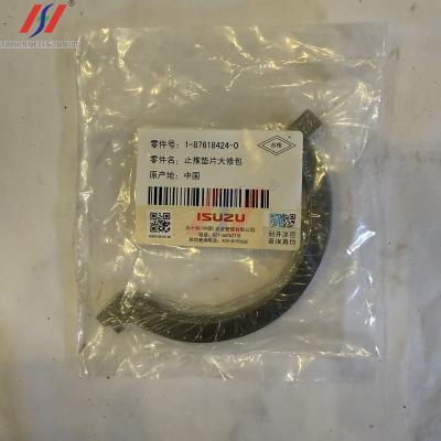 China Isuzu 4HK1 Thrust Washer 1-87618424-0 for Hitachi ZX200-3 Excavator Parts for sale