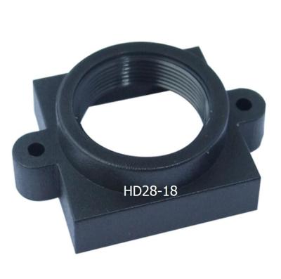 China Plastic M12x0.5 mount Lens Holder, 18mm fixed pitch holder for board lenses, height 6mm for sale