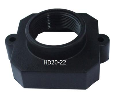 China Plastic M12x0.5 mount Lens Holder, 22mm fixed pitch holder for board lenses, height 8.3mm for sale