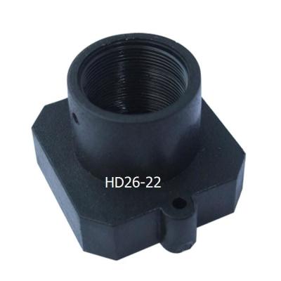 China Plastic M12x0.5 mount Lens Holder, 22mm fixed pitch holder for board lenses, height 16mm for sale