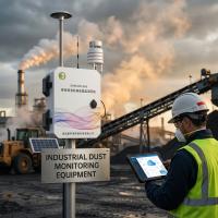 China Cloud Based Real Time Environmental Monitoring Devices For Outdoor / Industrial Sites for sale