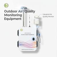 China Ambient Dust Monitoring Equipment Cloud Platform Real Time Outdoor Air Quality Detector for sale