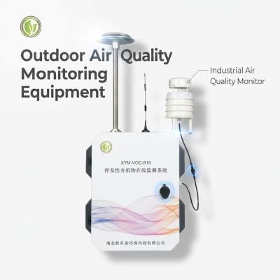 China Ambient Dust Monitoring Equipment Cloud Platform Real Time Outdoor Air Quality Detector for sale