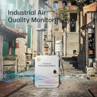 China Ambient Dust Monitoring Equipment Cloud Platform Real Time Outdoor Air Quality Detector for sale