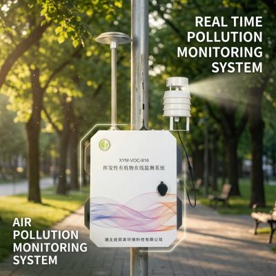 China Multiple Gas HCL H2S O2 VOC NH3 CO2 Online Pollution Monitoring System OEM for sale