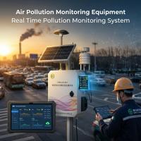 China CO NO NO2 O3 CO2 PM2.5 Online VOC Monitoring System , Outdoor Air Quality Monitoring System for sale