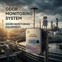 China Industrial Online Odour Monitoring Equipment With 4G LTE Alarm Mode PID Sensor for sale