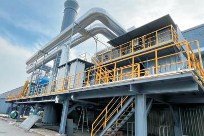 China Integrated Industrial Waste Gas Treatment System For VOC / Dust / Odor Control for sale