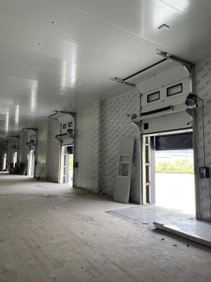China Electric Automatic Open Industrial Sectional Door 0.25m/S Speed for sale