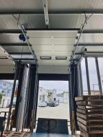 China Durable Easy Operate Overhead Sectional Doors Attractive Industrial Entrance for sale