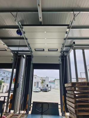 China Durable Easy Operate Overhead Sectional Doors Attractive Industrial Entrance for sale
