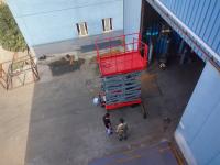China Aerial working indoor/outdoor mobile scissor lift platform for sale
