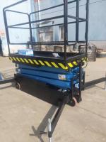 China 6m mobile hydraulic lift with mobile scissor arm structure and 1800*1000mm platform size for sale