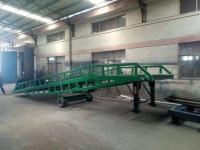 China Width 2000mm Mobile Yard Ramp With Manual Hydraulic Pump CE Approval For Truck Loading for sale