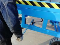 China Portable Mobile Yard Ramp Electric Dock Leveler 1200mm-1800mm Working Range for sale
